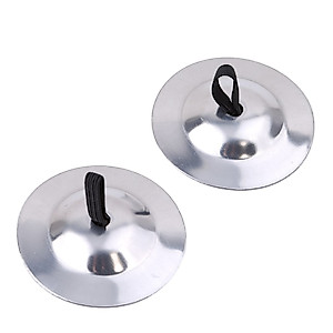 TraveT Finger Cymbals, 1Pair Mini Music Instrument Rhythm Maker Finger Cymbals Belly Dancing Musical Instrument For Children Kids