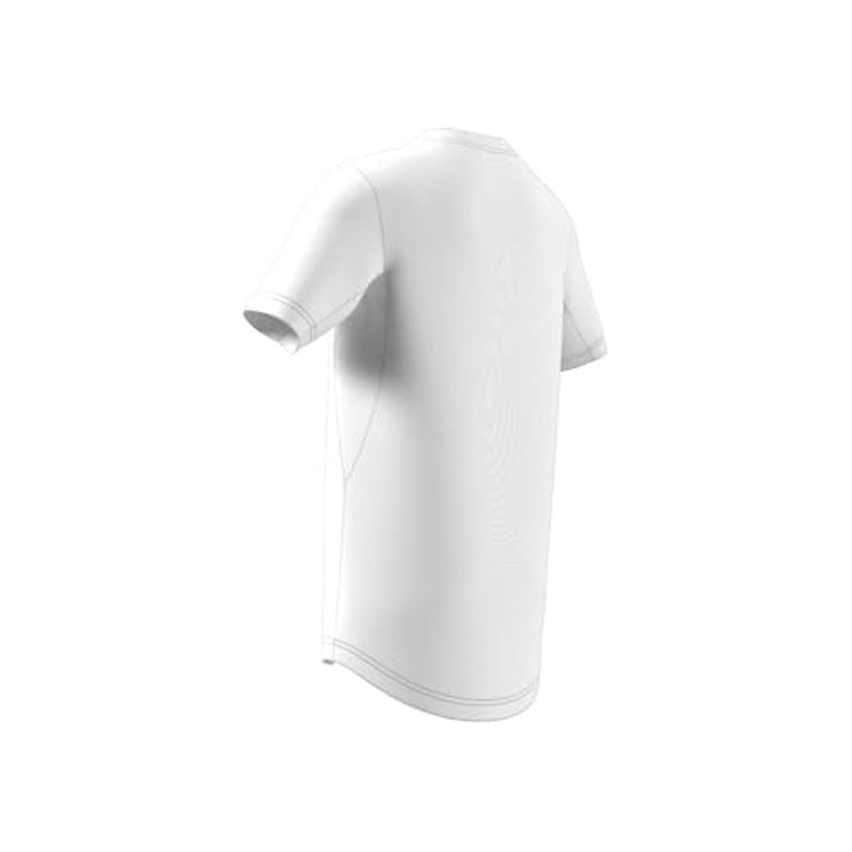 adidas Boys' Club Tennis 3-Stripes T-Shirt, White, X-Large