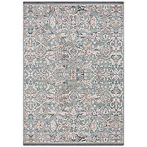 Safavieh Vivaldi Collection 4' x 6' Navy/Rust VIV596N Traditional Vintage Oriental Area Rug