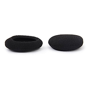 WINOMO Foam Ear Pad Covers for Headset Earphones 10pcs Black