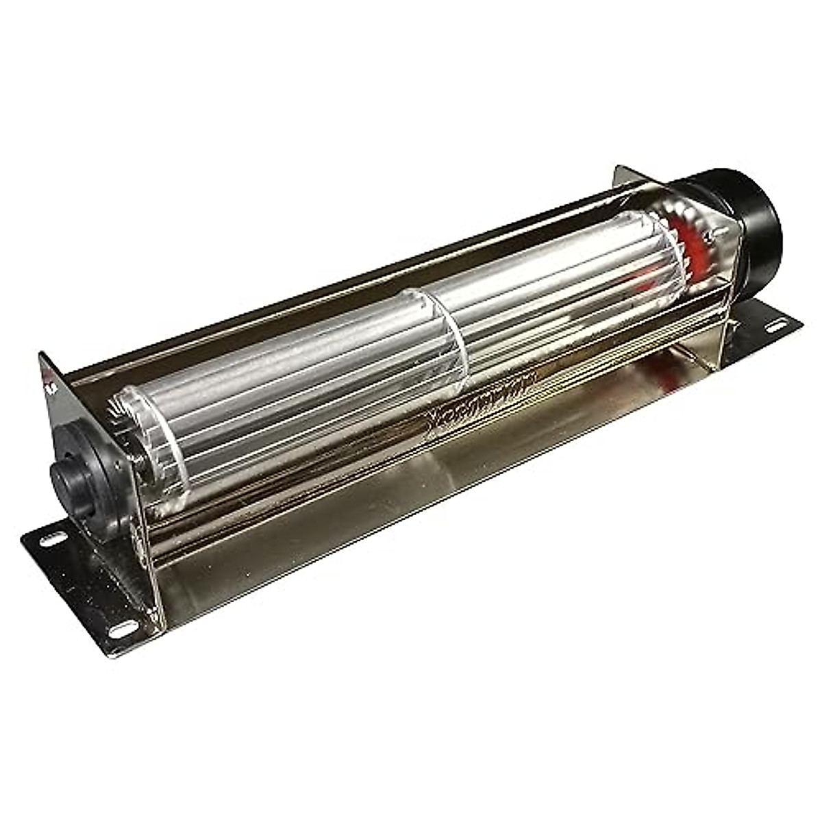 Xscorpion TF8 8-Inch Cross Flow 12-Volt Cooling Fan with Mounting Tabs, Stainless Steel