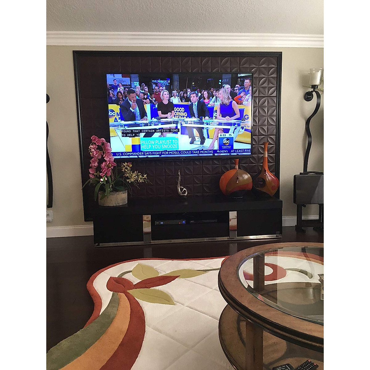 A La Maison Ceilings R103 Perceptions Foam Glue-up Ceiling Tile (256 sq. ft./Covers), Pack of 96, Plain White