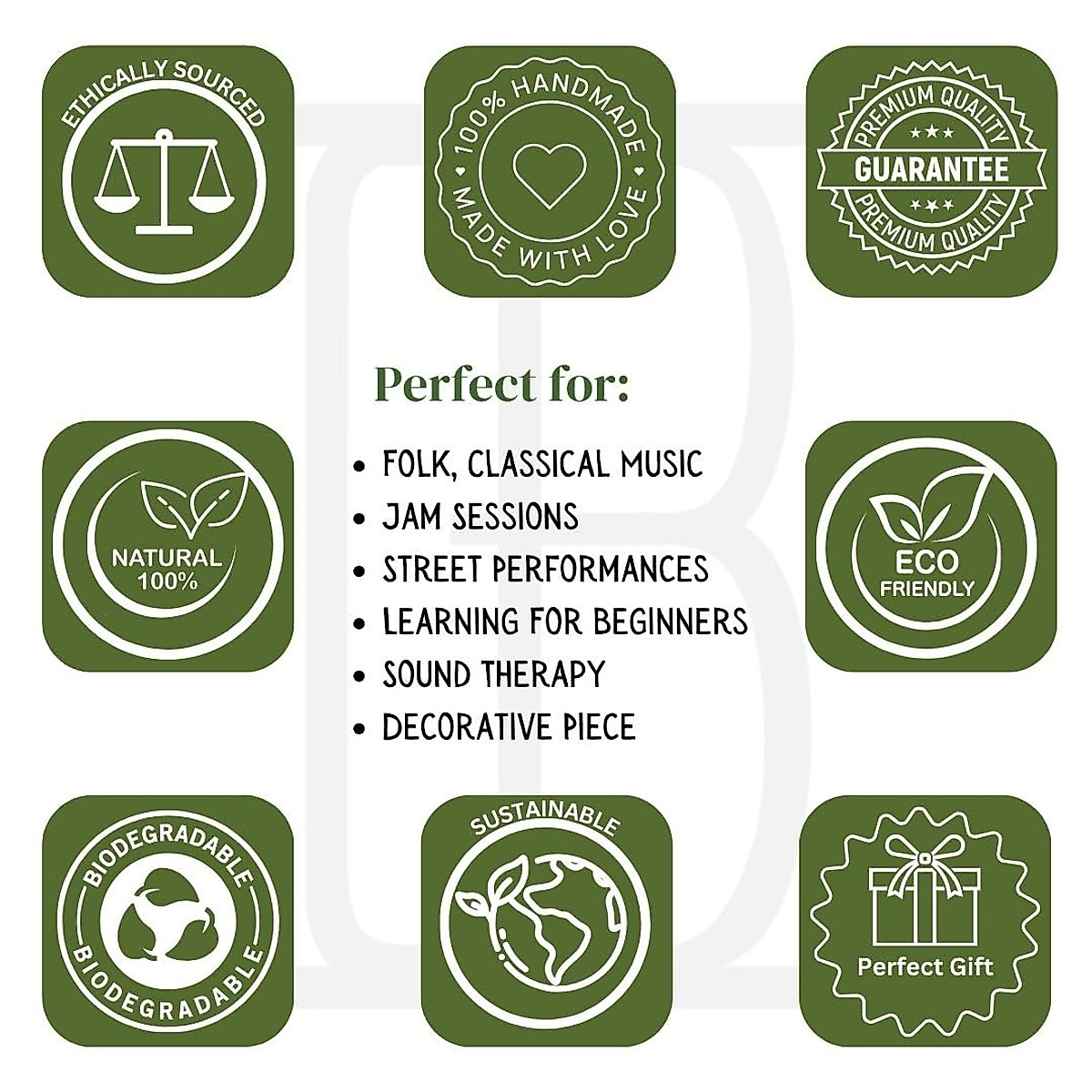 17 Inch Authentic Indian Wooden Bamboo Flute in 'A' Key Fipple Woodwind Musical Instrument Recorder Traditional Bansuri Handcrafted Novelty Decoratives & Collectibles