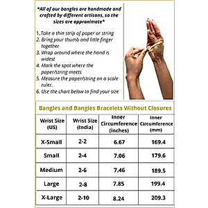 Efulgenz Indian Velvet Bangles Indian Bangles for Women Indian Bangles Set Bollywood Plain Metal Velvet Bangle Bracelets Costume Jewelry for Women