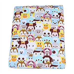 Portable Travel Changing Mat Waterproof Breathable Baby Thicken Cotton Urine Pad Infant Diaper Changing Pad for Boys Girls Newborn (Animals)