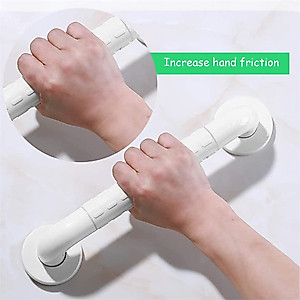 Grab Bars Anti Slip Shower Handle Bathroom Grab Bar Hand Rail Support Assist Bath Handles Bathroom Balance Bars for Handicap Elderly Injury