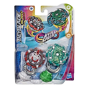 BEYBLADE Burst Rise Hypersphere Dual Pack Shield Kerbeus K5 and Behemoth Cyclops C5-2 Right-Spin Battling Top Toys, Ages 8 and Up
