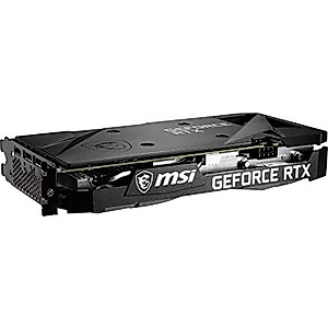 Gigabyte MSI Gaming GeForce RTX 3060 Ti LHR 8GB GDRR6, 256-Bit, HDMI/DP, Nvlink, Torx Fan 3, Ampere Architecture OC Graphics Card (RTX 3060 Ti Ventus 2X 8G OCV1 LHR)