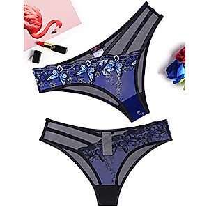 Avidlove Mesh Underwear Pack Sexy Tangas Panties for Ladies Underwear Women