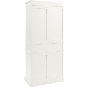 Crosley Furniture Parsons Pantry Cabinet, White