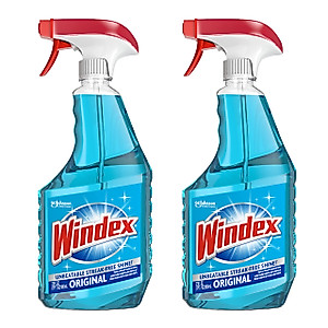 Simple Green All-Purpose Cleaner (Pack of 3) + Windex Glass Cleaner (Pack of 2)
