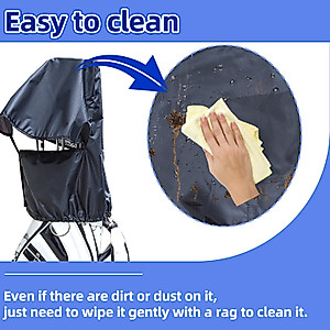 CartClan Golf Bag Rain Hood Waterproof Golf Bag Rain Cover for Golf Club Bags Fit Almost All Golfbags or Carry Cart