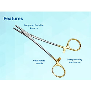 Mayo Hegar Needle Holder 6" Surgical Needle Driver with Tungsten Carbide Inserts by ARTMAN INSTRUMENTS