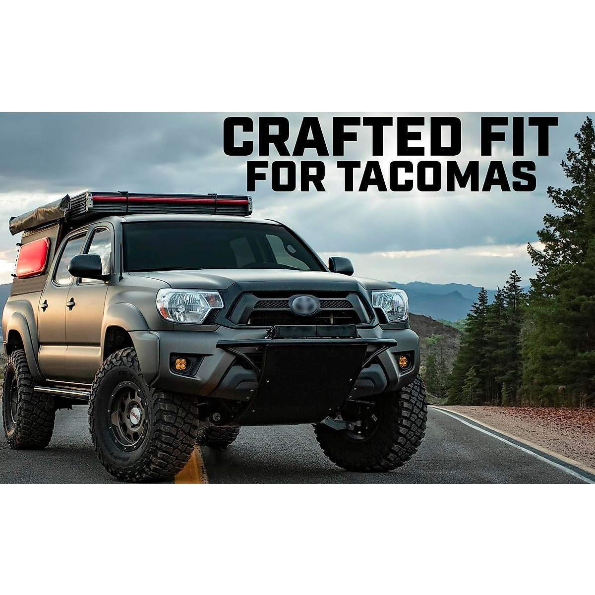 AntennaMastsRus - Short Rubber Antenna fits Toyota Tacoma (1995-2015) - USA Stainless Steel Threading - The Original Replacement 6 3/4 Inch Accessories - Car Wash Proof - Internal Copper Coil