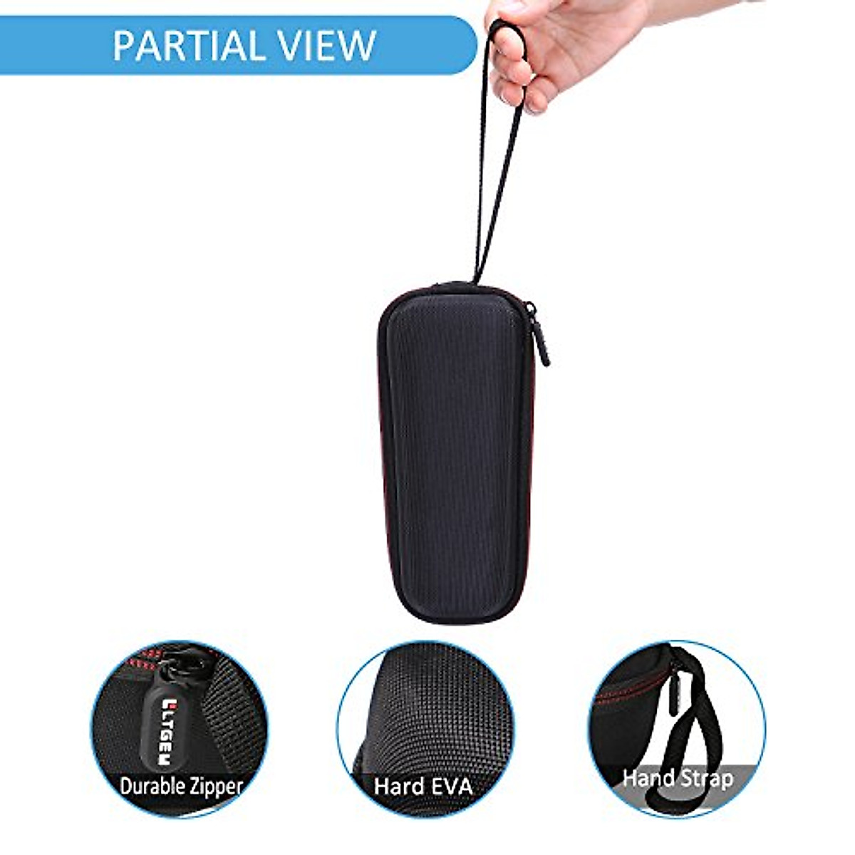 LTGEM Carrying Case for Philips Norelco Electric Series 3000 Shaver. Fits 3100 3500 9700 9300, S3310/81 S3560/81 S9311/87 2300 S1211/81 3500 S3212/82 3800 S3311/85