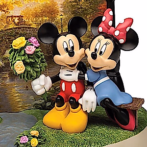 Disney Thomas Kinkade Studios Central Park Art Sculpture