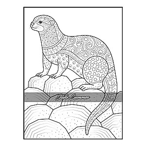 100 Animals: An Adult Coloring Book with Lions, Elephants, Owls, Horses, Dogs, Cats, and Many More!