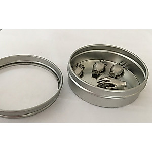 Large Decorative Pineapple Magnets Set of 3PC Antique Gold