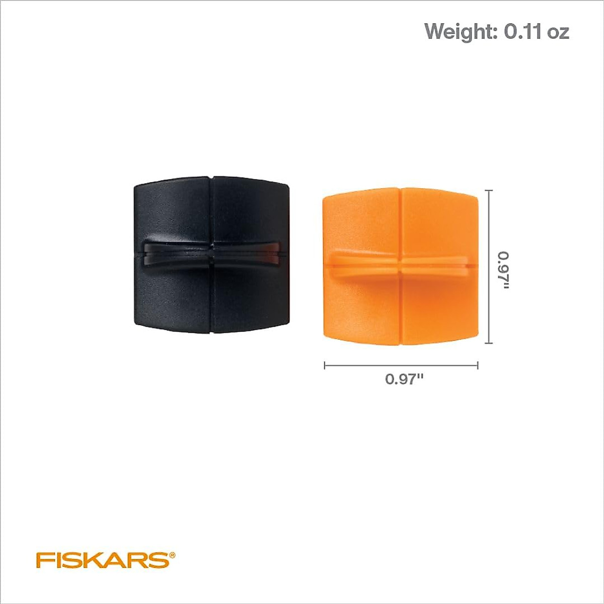Fiskars 01-001555J TripleTrack High Profile Replacement Blades Cut/Score Style I, 1.5x1.5x1 Inch, Black and Orange