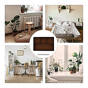 Makeup Organizer for Drawer Jewelry Leather Tray Drawer Organizer Dresser Drawer Organizer Kitchen Drawer Organizer Bedside Storage Tray Jewelry Tray Jewelry Tray