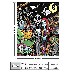 Christmas Blanket Super Soft Throw Blanket Light Weight Plush Flannel Blankets Living Room Sofa Beding for Kids Adults for All Season 50"X40"