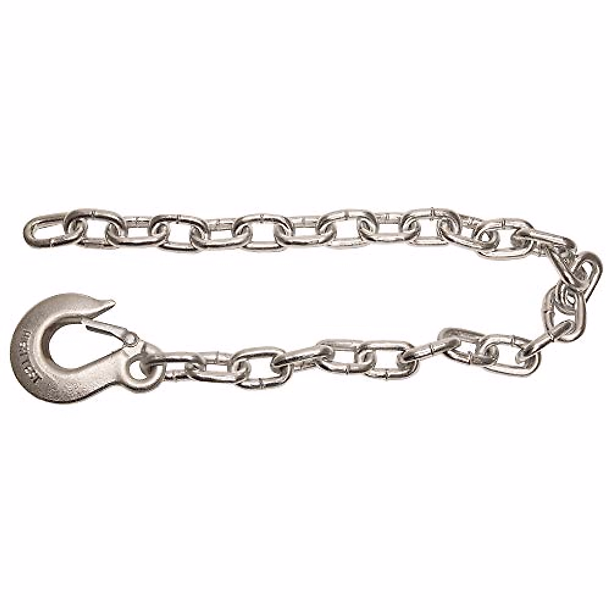 Buyers Products 3/8x22 Inch Class 4 Trailer Safety Chain with 1 Inch Forged Slip Hook-30 Proof
