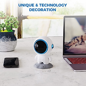 COMFIER Cute Cartoon Astronaut Bluetooth Speaker,Small Portable Wireless Speaker with TWS Pairing,Loud Stereo Sound, Decor for Home/Party/Outdoor/Beach,Fashion Style Bedroom Office Desk for Child