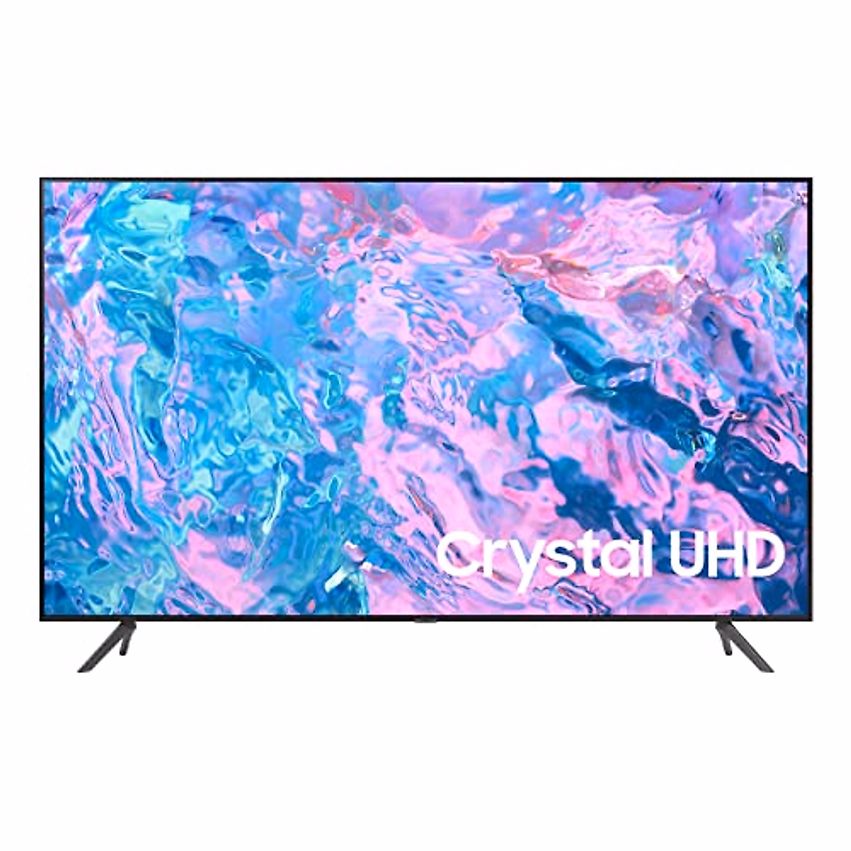 SAMSUNG 43-Inch Class Crystal UHD CU7000 Series PurColor, Object Tracking Sound Lite, Q-Symphony, 4K Upscaling, HDR, Gaming Hub, Smart TV with Alexa Built-in (UN43CU7000, 2023 Model) (Renewed)