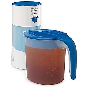 Mr. Coffee 3-Quart Iced Tea and Iced Coffee Maker, Blue
