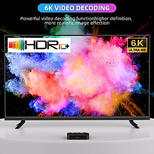 Android TV Box 12.0, T95Max H618 4GB RAM 64GB ROM Android Box with Quad Core GPU Mali-G31 MP2 Support 6K 3D, 2.4GHz/5GHz Dual WiFi with BT 4.0 USB 2.0 Smart TV Box