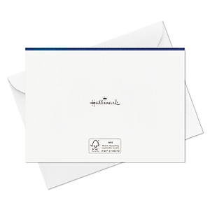Hallmark Graduation Thank You Cards Bulk, Class of 2024, Retro Blue (40 Thank You Notes with Envelopes)