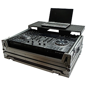 Harmony Audio HCMCX9000LT Flight Glide Laptop Stand DJ Custom Case Compatible with Denon Prime 4