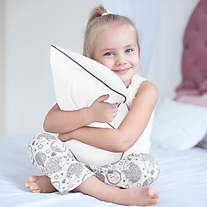 Utopia Bedding Throw Pillow Inserts (Pack of 4, White), 12 x 20 Inches Decorative Indoor Pillows for Sofa, Bed, Couch, Cushion Sham Stuffer