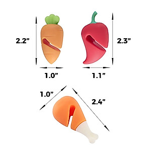 AONUOWE 3pcs Spill-proof Lid Lifter Pot Boil Over Preventer Heat Resistant Steam Releaser Pot Lid Holders Silicone Cute Pot Lid Lifts