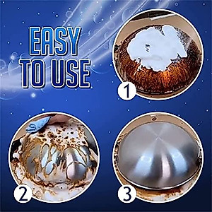 Foam Heavy Oil Stain Cleaner, Super Strong Multi Surface Cleaner, Multi-Purpose Wash Free Cleaning Spray (B) (A)