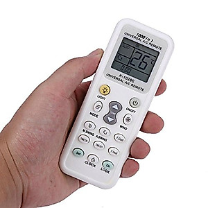 Acfun Universal Air Conditioner Remote Control for LG Gree Midea Kelong Chigo Mitsubishi Toshiba Hitachi Fujitsu LG Sharp Samsung Electrolux Sanyo AUX Gree Haier Daikin Panasonic and 1000 More Models