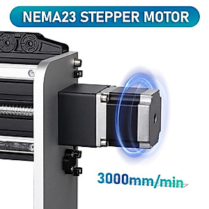 AnoleX CNC Router Machine 4030-Evo Ultra, All-Metal XYZ Axis Dual Steel Linear Guides & Ball Screws with 500W Spindle for Metal Aluminum Brass Wood Acrylic PCB