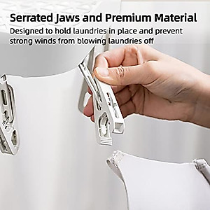 MMXYYUU Multi-Functional Drying Rack with Multiple Clips – Sock Hanger – Drip Hanger – Underwear Rack – Underwear Hanger –