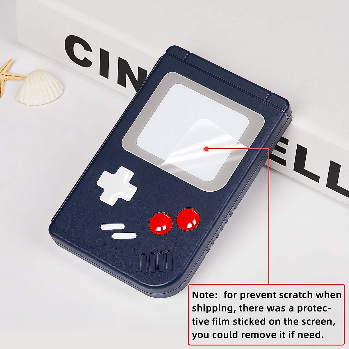 Game Card Case for Nintendo Switch (2019 & 2021 OLED),Nintendo Switch Lite,10 Game Cards & 10 Memory SD Cards Strorage Holder, Gameboy Portable Slim/Small Size Case Blue