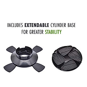 Flame King YSNVT-508 Portable BottleTop Camping Stove with Stable Lightweight Base Stand, Great for Outdoor Cooking, Backpacking, Compatible with 1LB Propane Gas Bottle