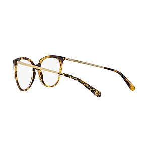 Coach HC6125 Prescription Eyewear Frames, Spotty Tortoise Signature C/Demo Lens, 53 mm