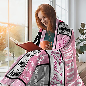 Hocgiwd Gifts for 10 Year Old Girl,10 Year Old Girl Birthday Gifts, 10 Year Old Girl Gift Ideas Blanket, Birthday Gifts for 10 Year Old Girls,10th Birthday Gifts for Girls Blanket 60x50in