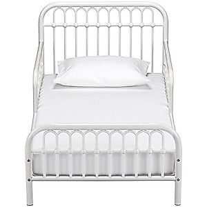 Little Seeds Monarch Hill Ivy Metal Toddler Bed, White