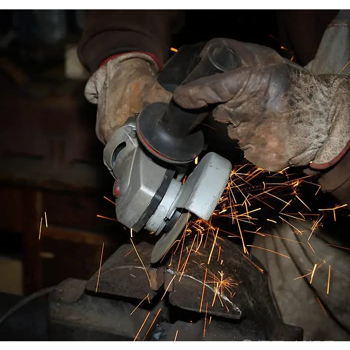 Utoolmart 2pcs 43mm x 110mm White Metal Angle Grinder Wheel Safety Guard Protector Cover for Bosch 110