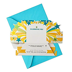 Hallmark Paper Wonder 80th Birthday Pop Up Card (Celebrating You)
