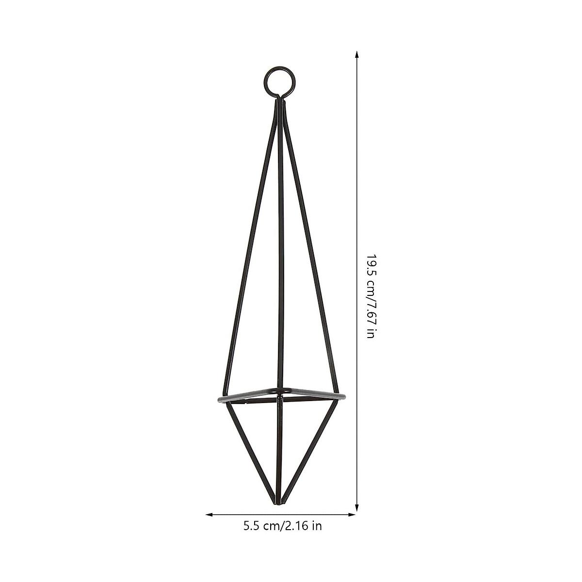 UPKOCH 8 Pack Geometric Plant Hangers Air Plants Hanging Metal Air Plants Holders Pot Container Decoration