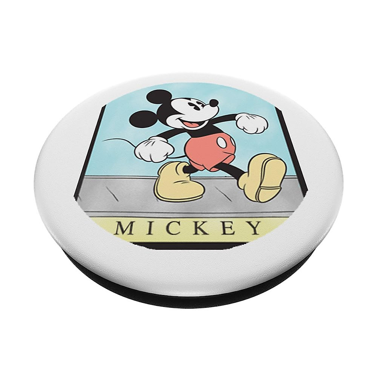 Disney Mickey Mouse On A Stroll PopSockets Stand for Smartphones and Tablets PopSockets Standard PopGrip