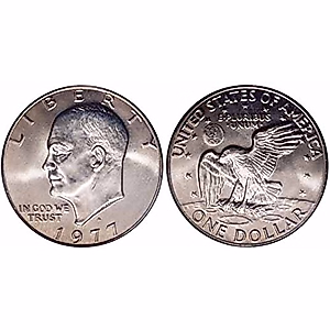 1977 S Eisenhower IKE Dollar Clad Condition Proof