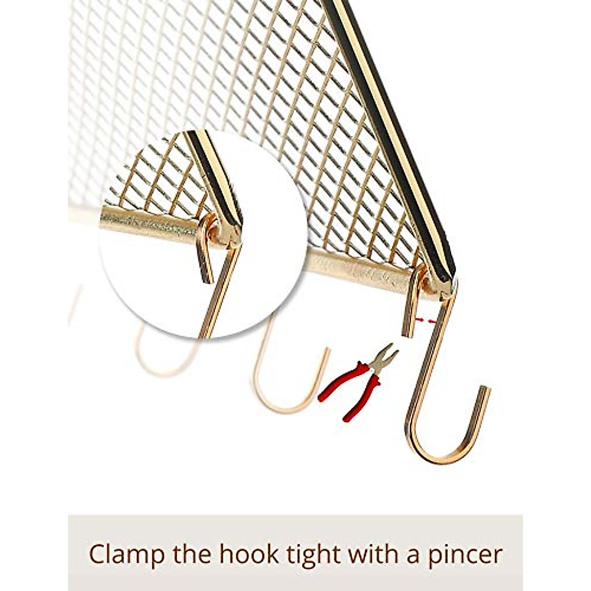 Heesch 2pack Earring Wall Holder Hanging Earring Organizer Wall Mounted Jewelry Organizer Stud Holder Diamond Grid with Hooks for Necklaces Bracelets (Small Grid)