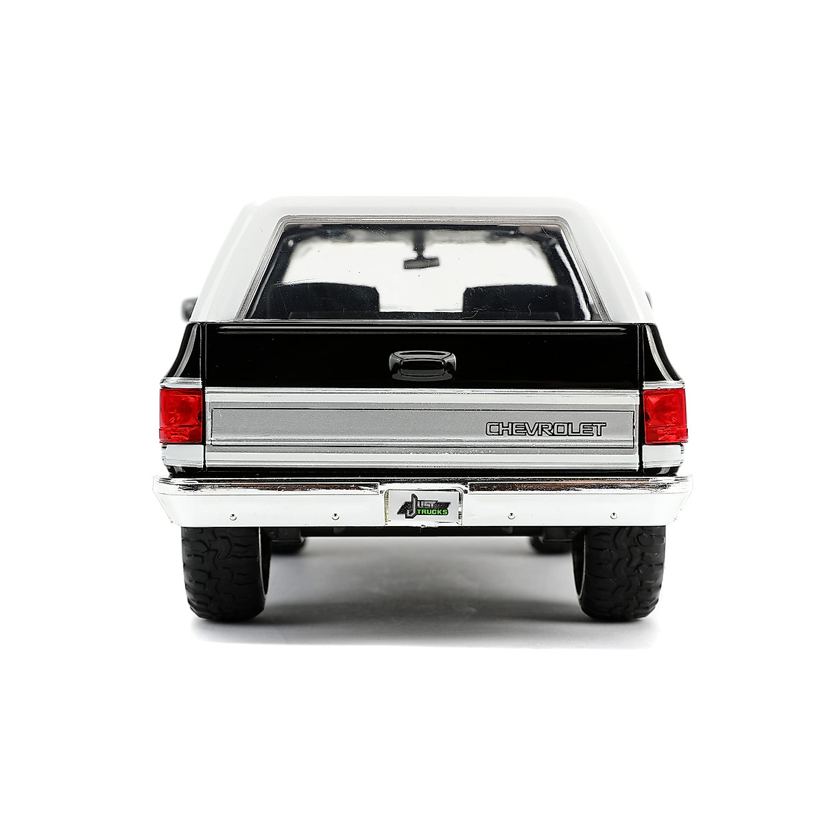 Jada Toys 1980 Chevy Blazer K5 Black/White 1:24 Die - Cast Vehicle